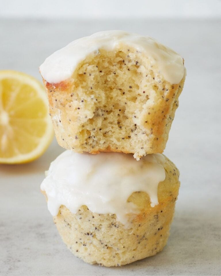 The Best Lemon Poppy Seed Sourdough Muffins - Country Roads Sourdough