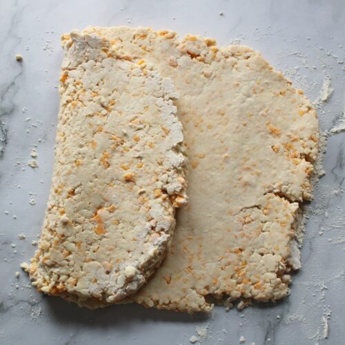 Easy Sourdough Cheddar Biscuits - Country Roads Sourdough