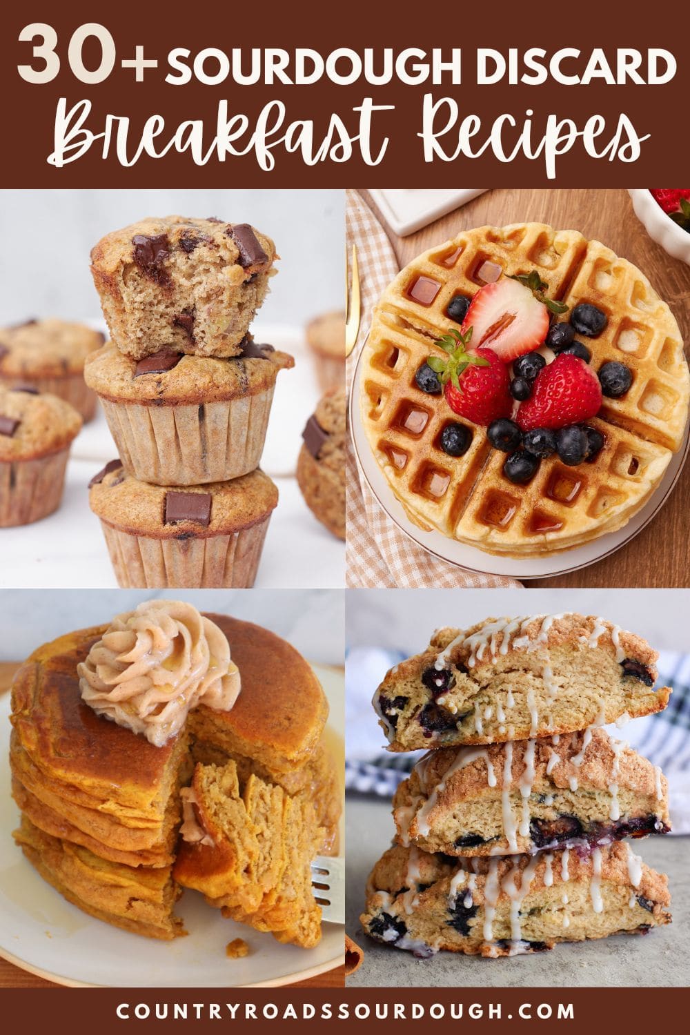 30 Must-Try Sourdough Discard Breakfast Recipes - Country Roads Sourdough